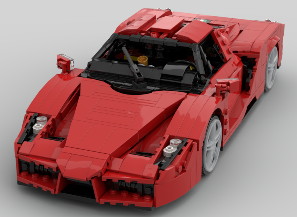 LEGO MOC-245426 F errari Enzo by Arisa | Rebrickable - Build with LEGO
