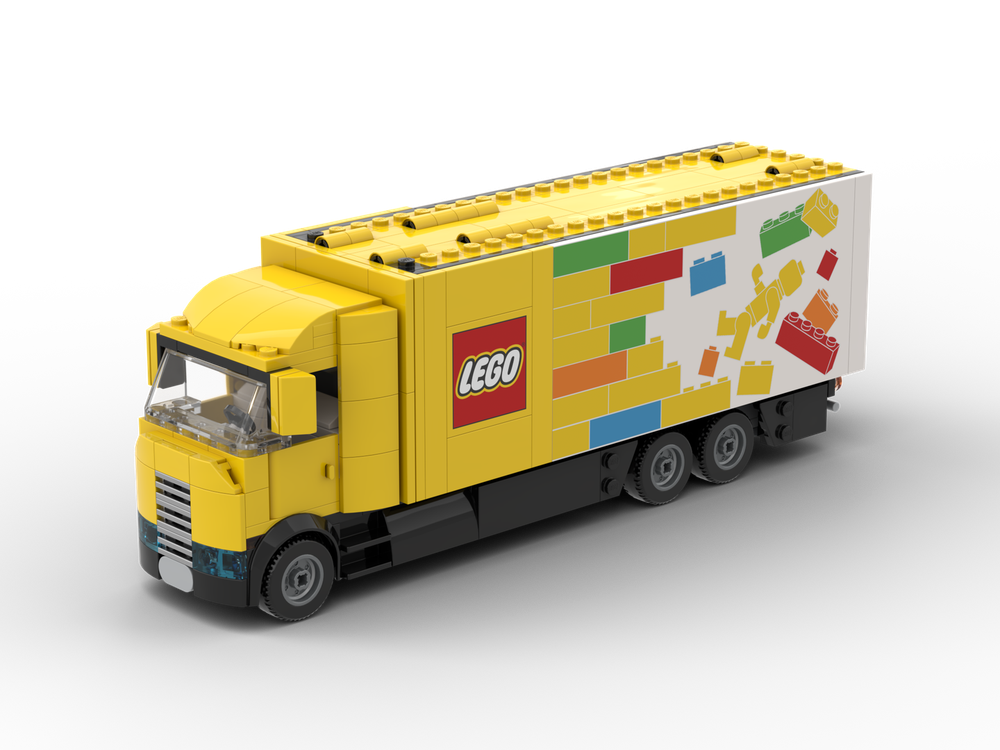 LEGO MOC-245427 60440 - Box Truck Long (low cabin roof) by Sato Bricks ...
