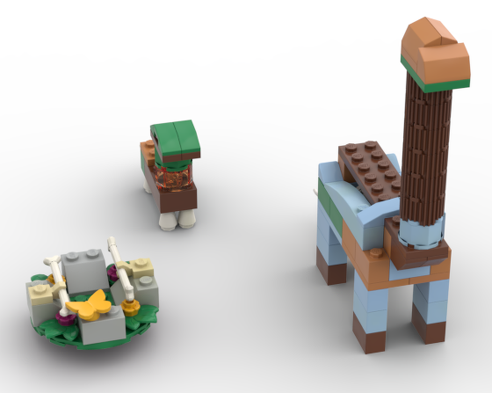 LEGO MOC Argentinosaurus by CrabBrickBuilds | Rebrickable - Build with LEGO