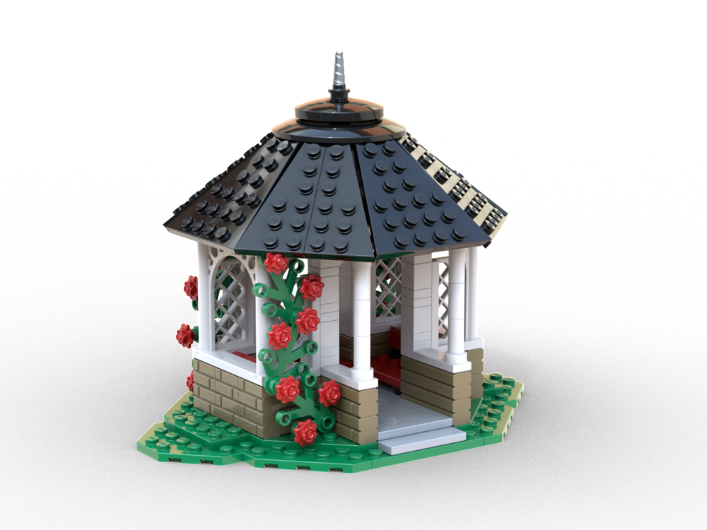 LEGO MOC Pavilion by asper | Rebrickable - Build with LEGO