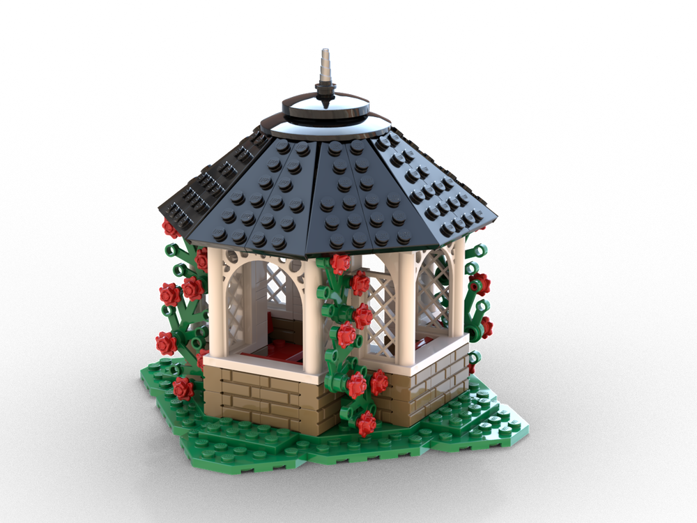 LEGO MOC-245430 Pavilion by asper | Rebrickable - Build with LEGO