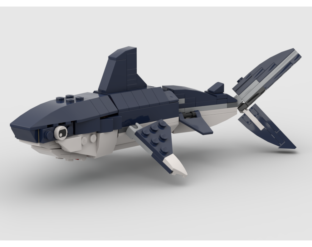 LEGO MOC copper shark 31088 by IdeasBricks | Rebrickable - Build with LEGO