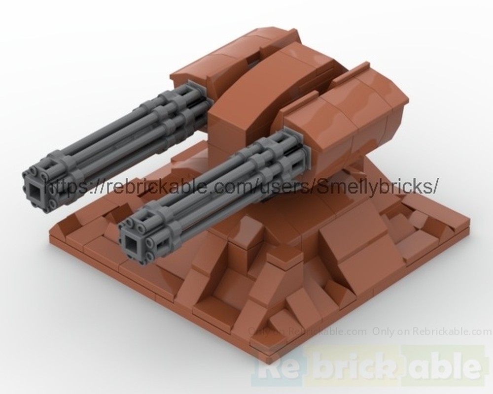 LEGO MOC-245483 Xart defence cannon by Smellybricks | Rebrickable ...