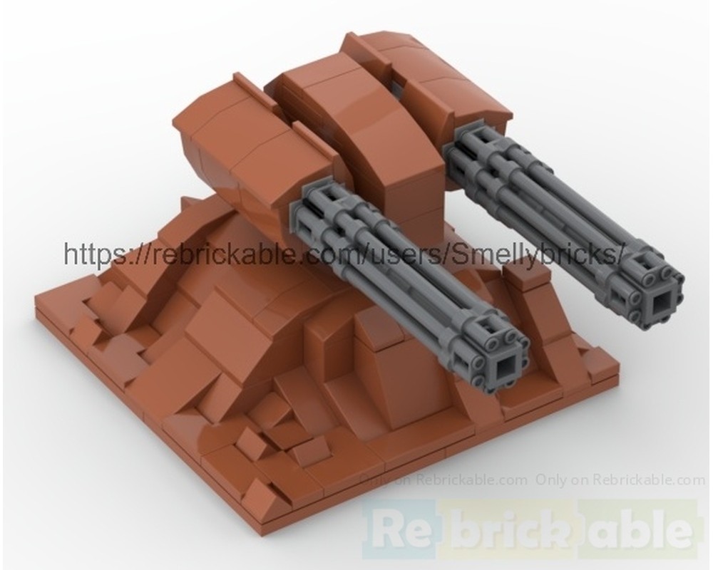 LEGO MOC-245483 Xart defence cannon by Smellybricks | Rebrickable ...