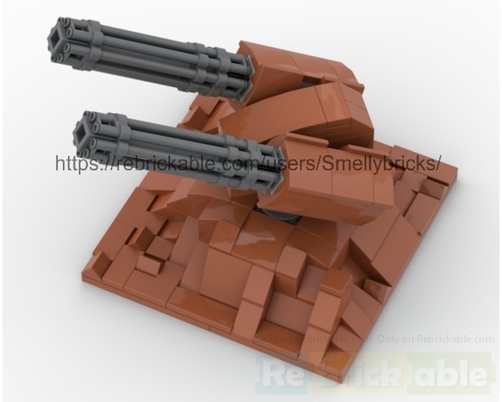 LEGO MOC-245483 Xart defence cannon by Smellybricks | Rebrickable ...