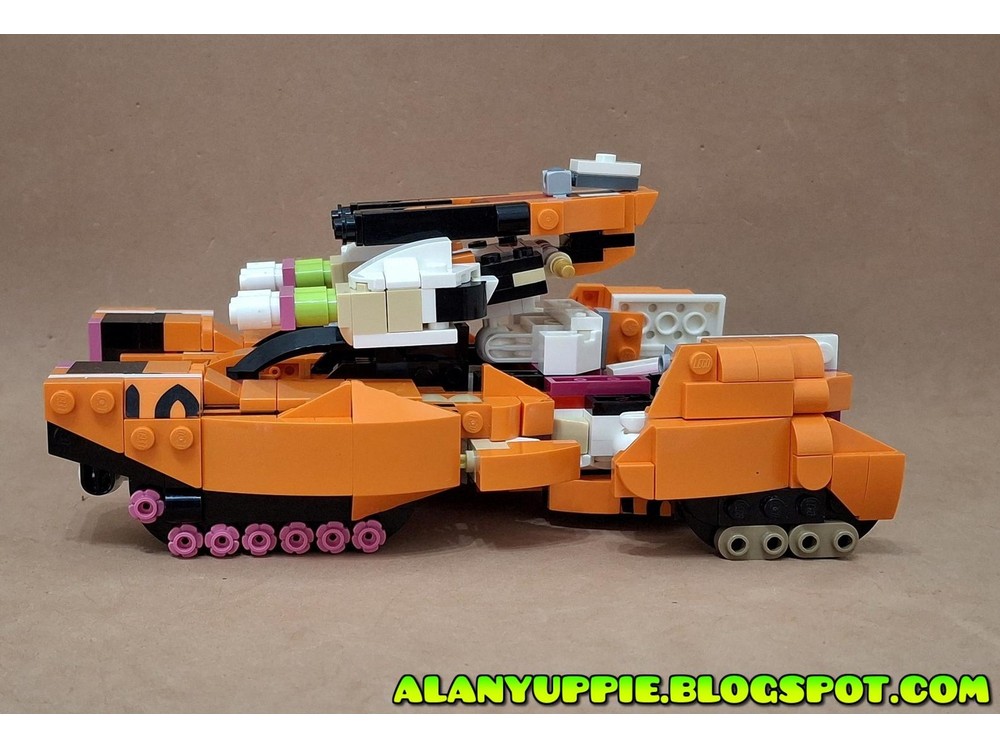 LEGO MOC-245488 Transformer Futuristic Tank using LEGO Creator 31129 ...