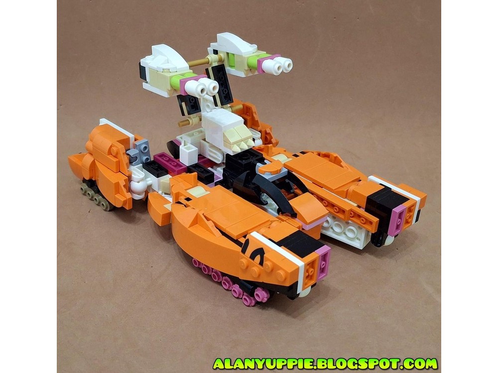 LEGO MOC-245488 Transformer Futuristic Tank using LEGO Creator 31129 ...
