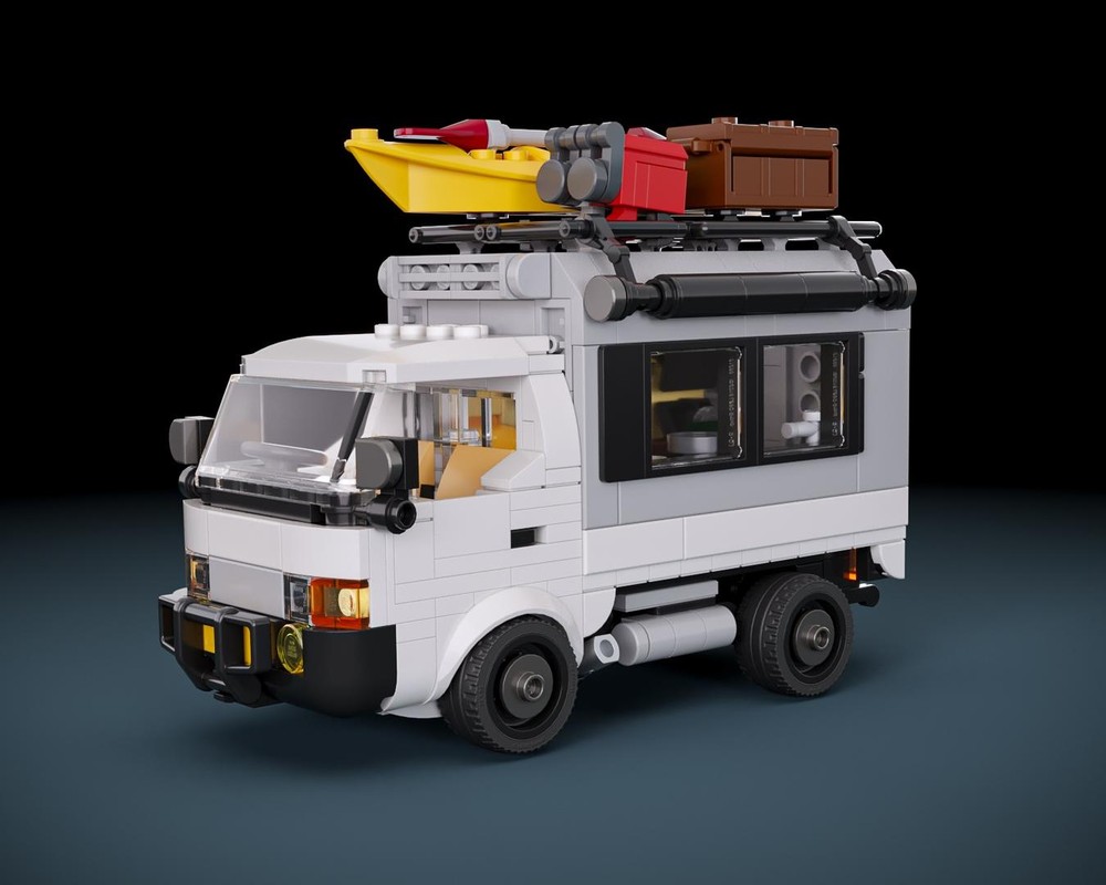 LEGO MOC Camper Add-on for Kei Truck MOCs by fukkuguen | Rebrickable ...