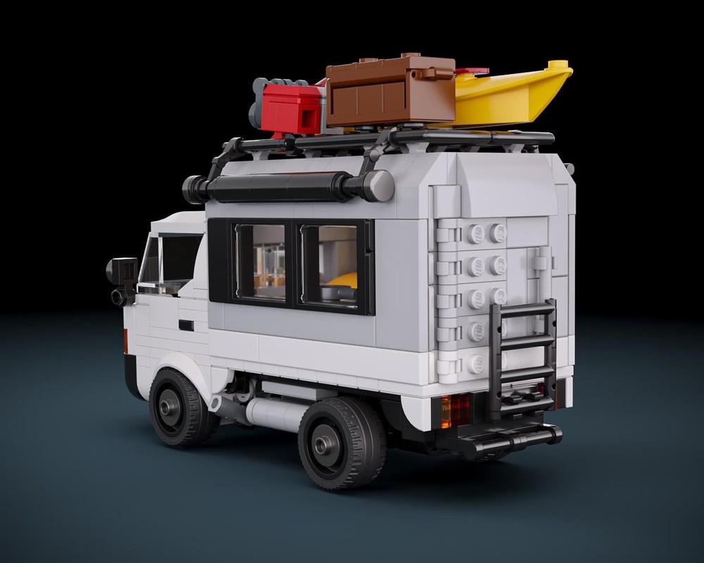 LEGO MOC Camper Add-on for Kei Truck MOCs by fukkuguen | Rebrickable ...