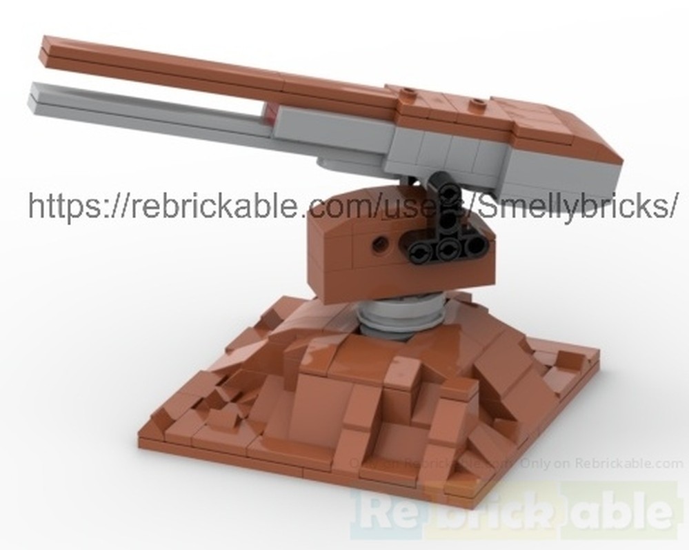 LEGO MOC-245492 Xart Defence cannon v2 by Smellybricks | Rebrickable ...