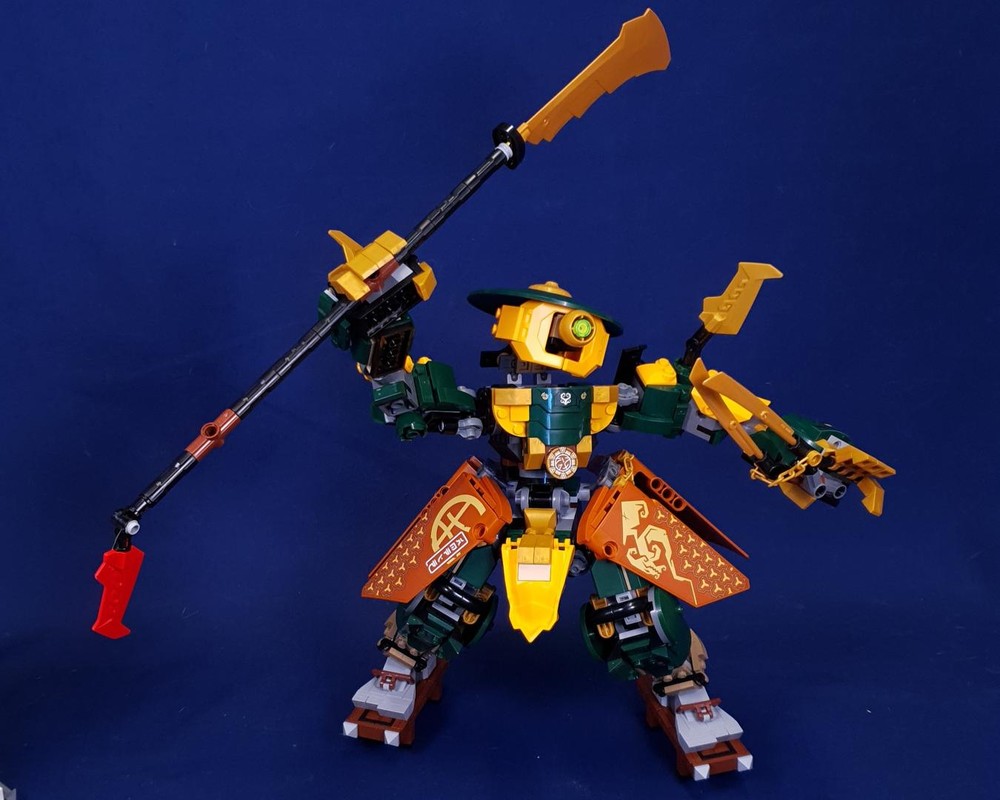 LEGO MOC-245497 Lloyd's Samurai Mech by icedragonj | Rebrickable ...