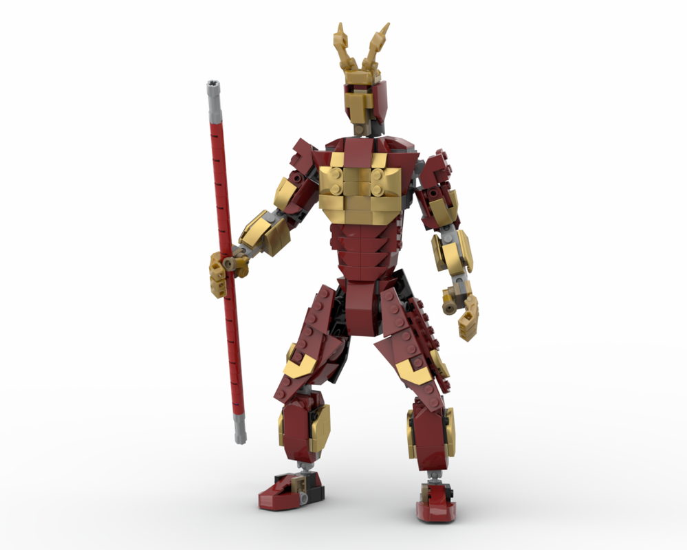 LEGO MOC Lego Sun Wukong (Monkey King) by mistysun | Rebrickable ...