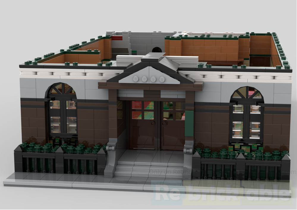 LEGO MOC-245531 Iwatodai Dorm Modular Part 1 (Ground floor) - Persona 3 ...