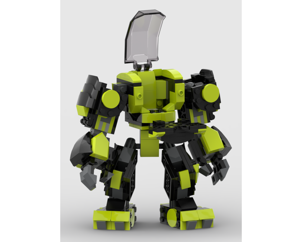 LEGO MOC Mech MH-M-5 by graeymaelkyn | Rebrickable - Build with LEGO