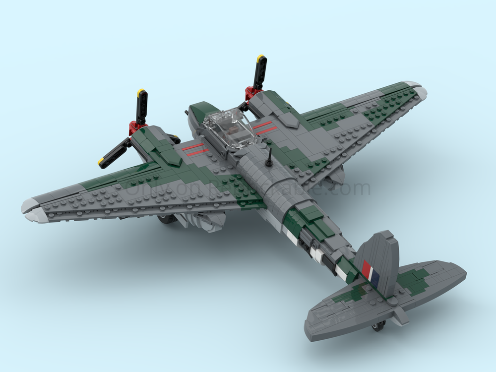 LEGO MOC-245547 De Havilland Mosquito by BespokeLegoDesigns ...