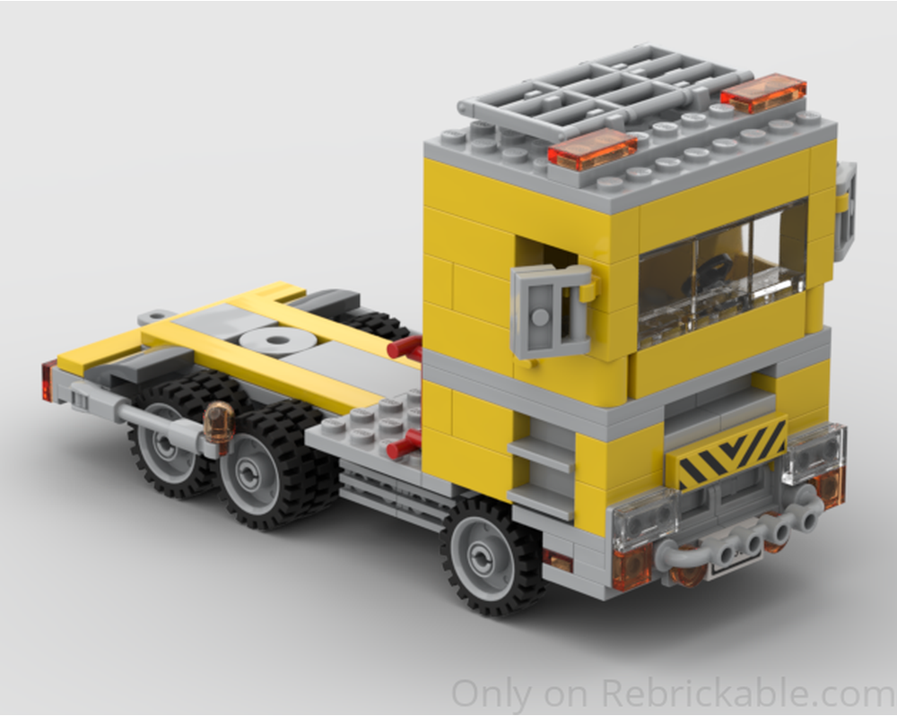 LEGO MOC-245553 Heavy Duty Truck by City MOCs | Rebrickable - Build ...