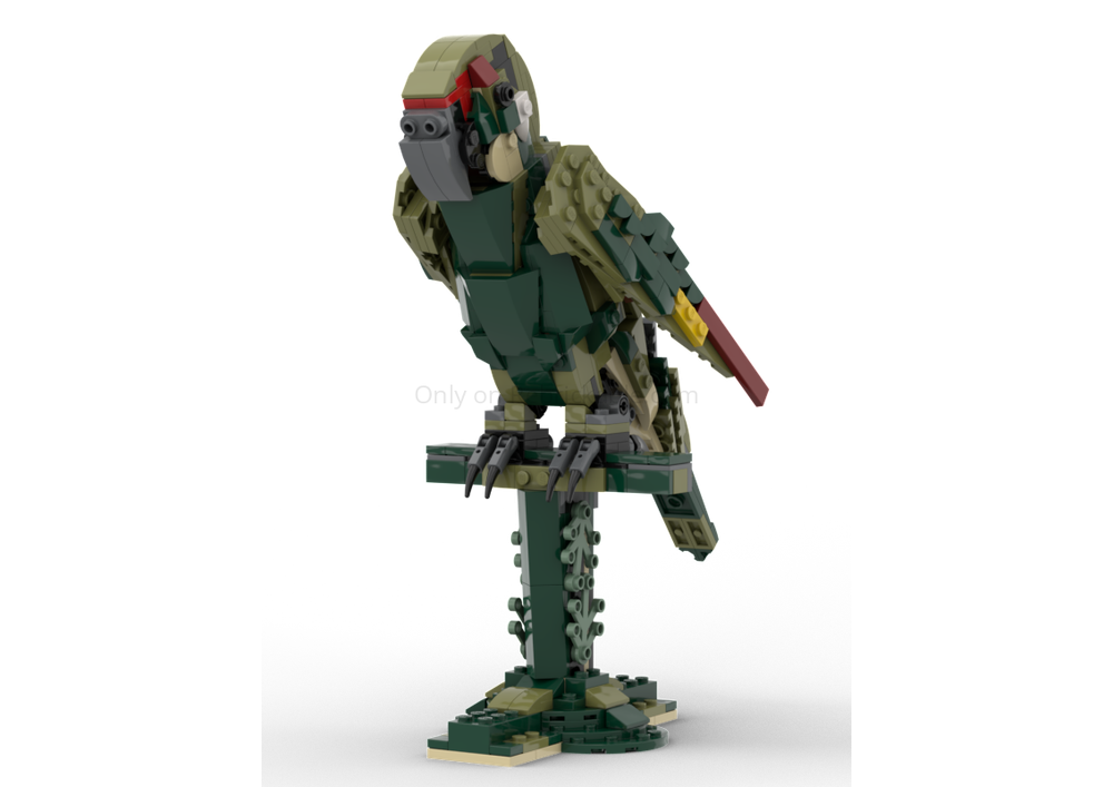 LEGO MOC-245592 31151 Parrot by zengogobrick | Rebrickable - Build with ...