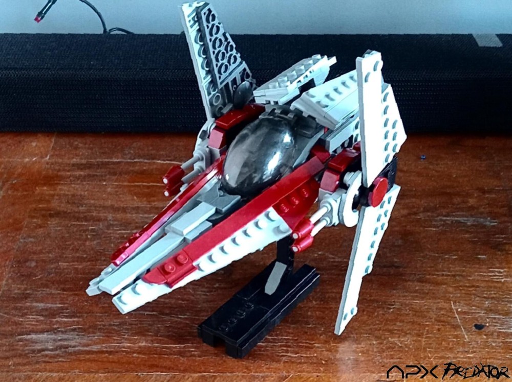 LEGO MOC-245600 Alpha-3 Nimbus-class V-wing starfighter by APX Predator ...