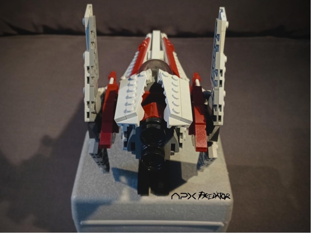 LEGO MOC-245600 Alpha-3 Nimbus-class V-wing starfighter by APX Predator ...