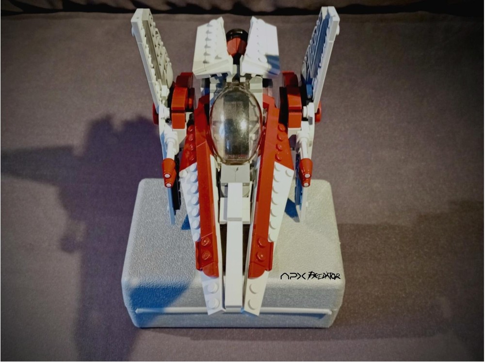 LEGO MOC-245600 Alpha-3 Nimbus-class V-wing starfighter by APX Predator ...