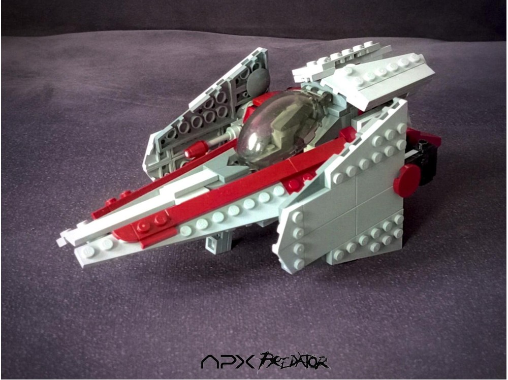 LEGO MOC-245600 Alpha-3 Nimbus-class V-wing starfighter by APX Predator ...