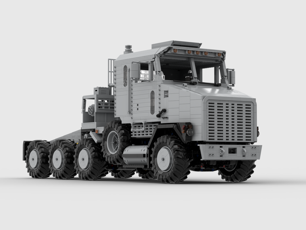 LEGO MOC-245605 Oshkosh M1070 military truck by LingKong | Rebrickable ...