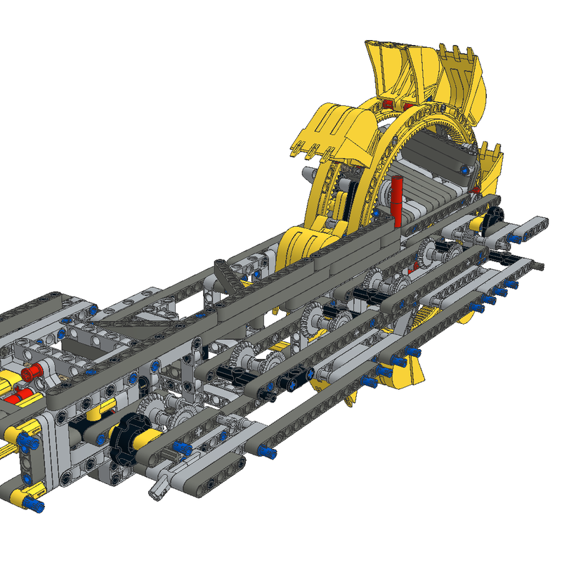 LEGO MOC 42055 Smooth Bucket Wheel Excavator by jb70 | Rebrickable ...