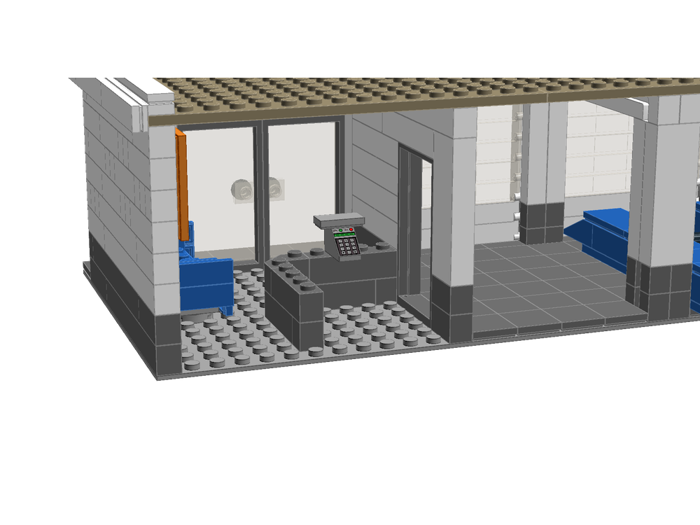 LEGO MOC Auto Repair Shop by The MOCMaker | Rebrickable - Build with LEGO