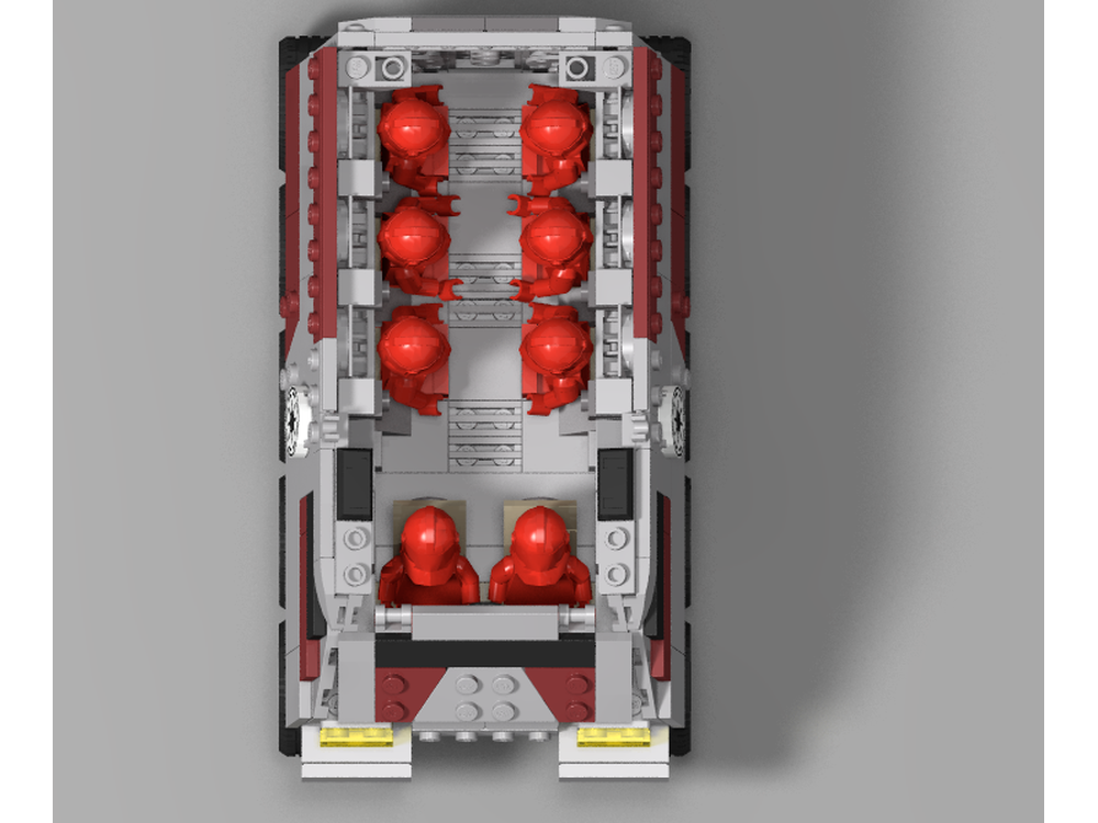 LEGO MOC-245685 HAWv-A2 "Bantha" IFV by Krieg_15 | Rebrickable - Build ...