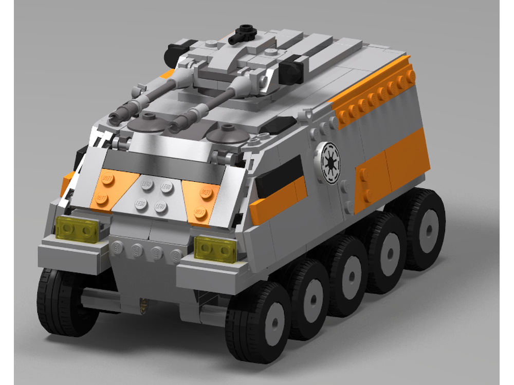 LEGO MOC-245685 HAWv-A2 "Bantha" IFV by Krieg_15 | Rebrickable - Build ...