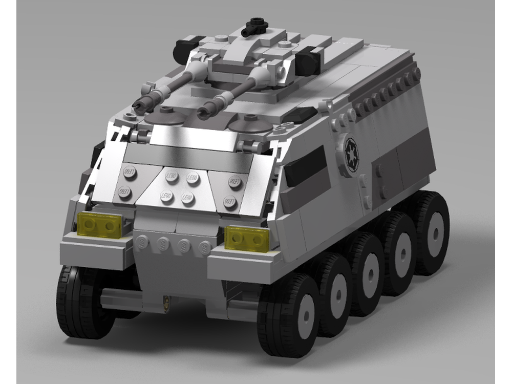 LEGO MOC-245685 HAWv-A2 "Bantha" IFV by Krieg_15 | Rebrickable - Build ...
