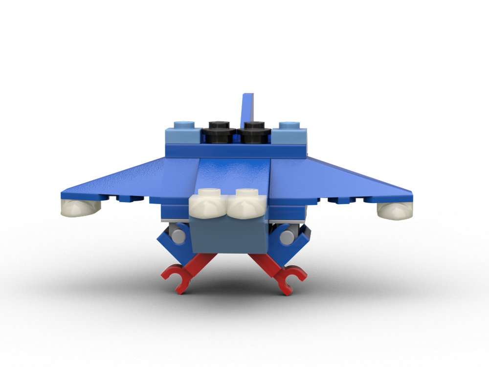 LEGO MOC-245693 4339 - Big Bomber by JusTiCe8 | Rebrickable - Build ...