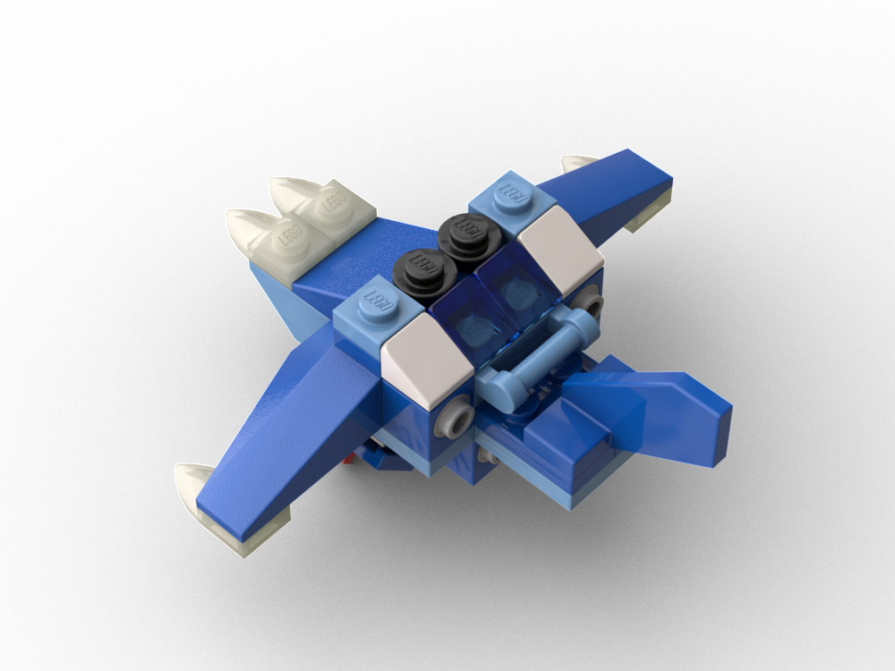 LEGO MOC 4339 - Big Bomber by JusTiCe8 | Rebrickable - Build with LEGO