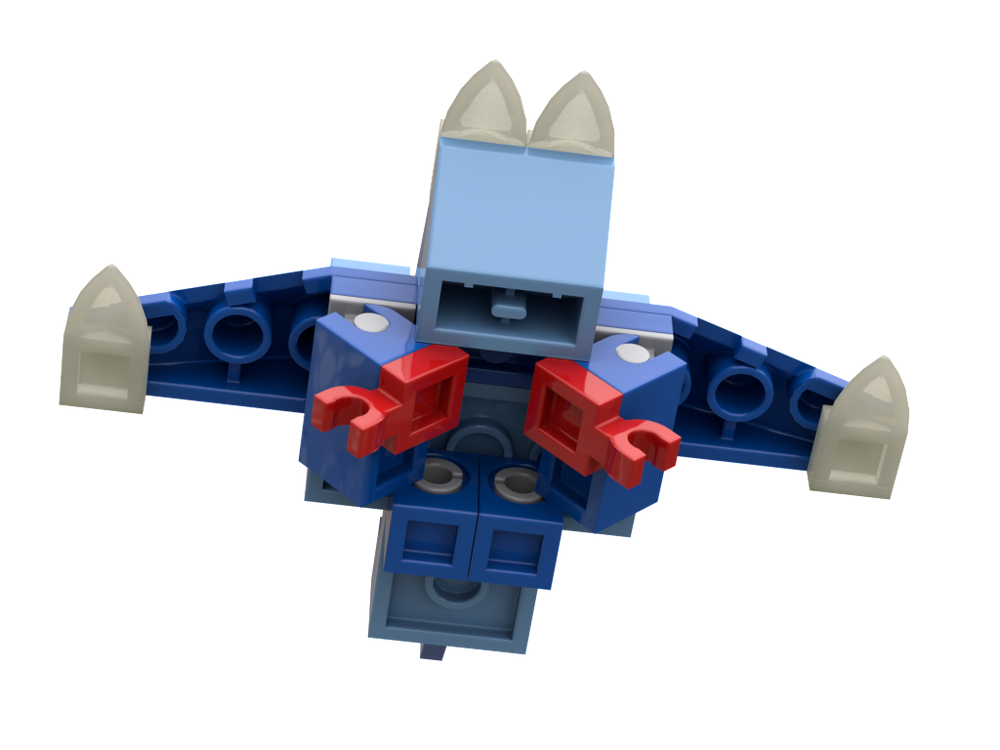 LEGO MOC-245693 4339 - Big Bomber by JusTiCe8 | Rebrickable - Build ...