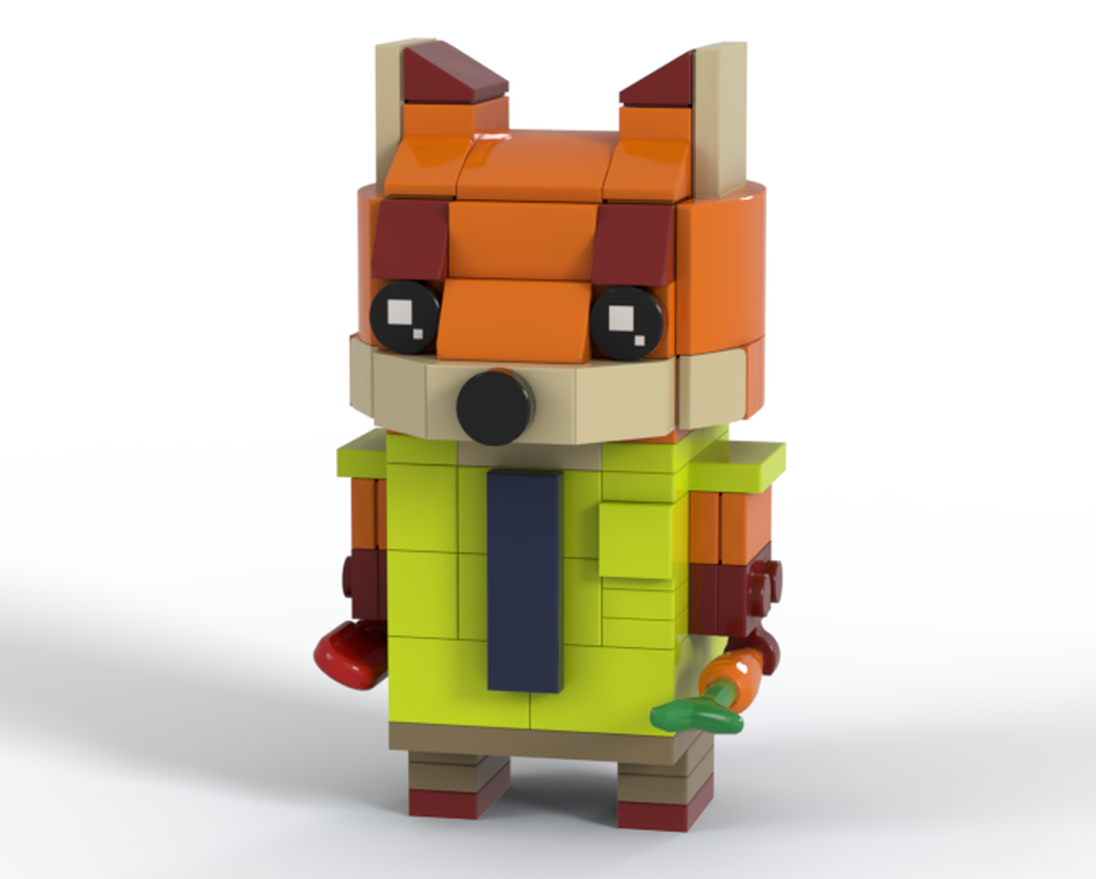 LEGO MOC-245716 Nick Wilde by DoodlePanzer217 | Rebrickable - Build ...