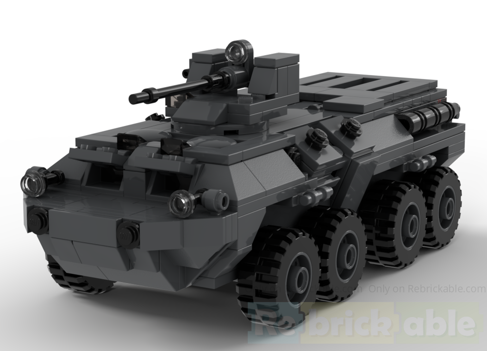 LEGO MOC BTR-82a by 500 HEAVY | Rebrickable - Build with LEGO