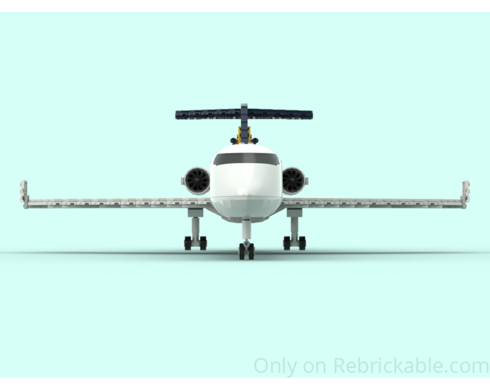 LEGO MOC-245733 CRJ-700 - Lufthansa by JojoTheBuilder | Rebrickable ...
