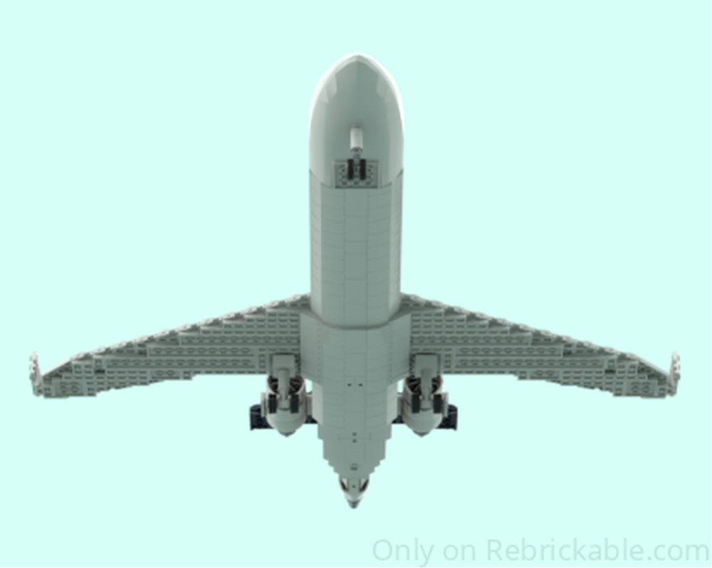 LEGO MOC-245733 CRJ-700 - Lufthansa by JojoTheBuilder | Rebrickable ...