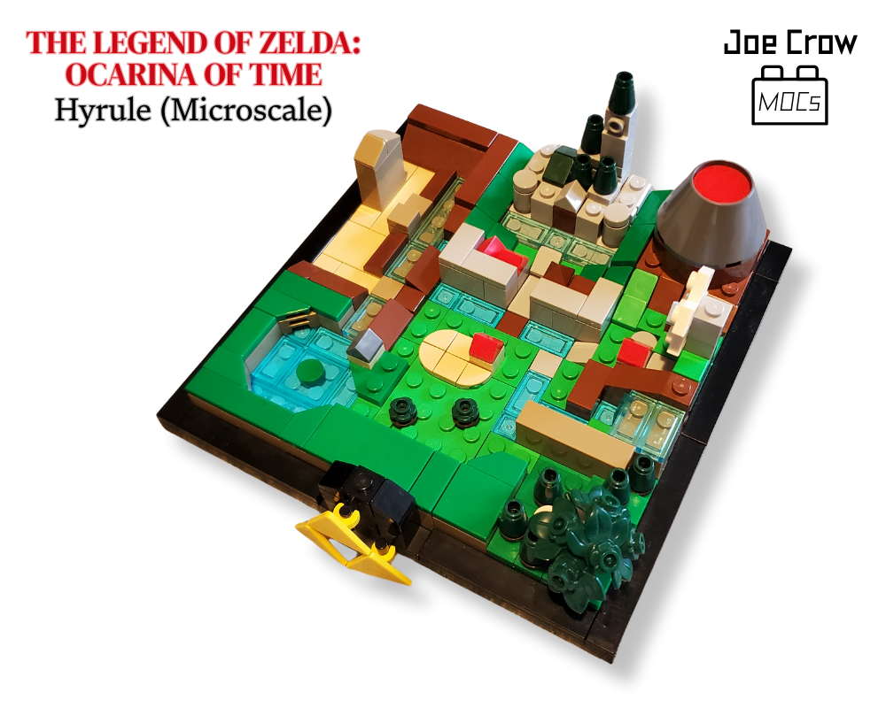 LEGO MOC-245740 Hyrule Microscale - The Legend Of Zelda: Ocarina Of ...