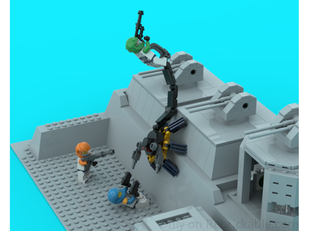 LEGO MOC-245790 SC-Series Scorpion War Robot by MOCStar | Rebrickable ...