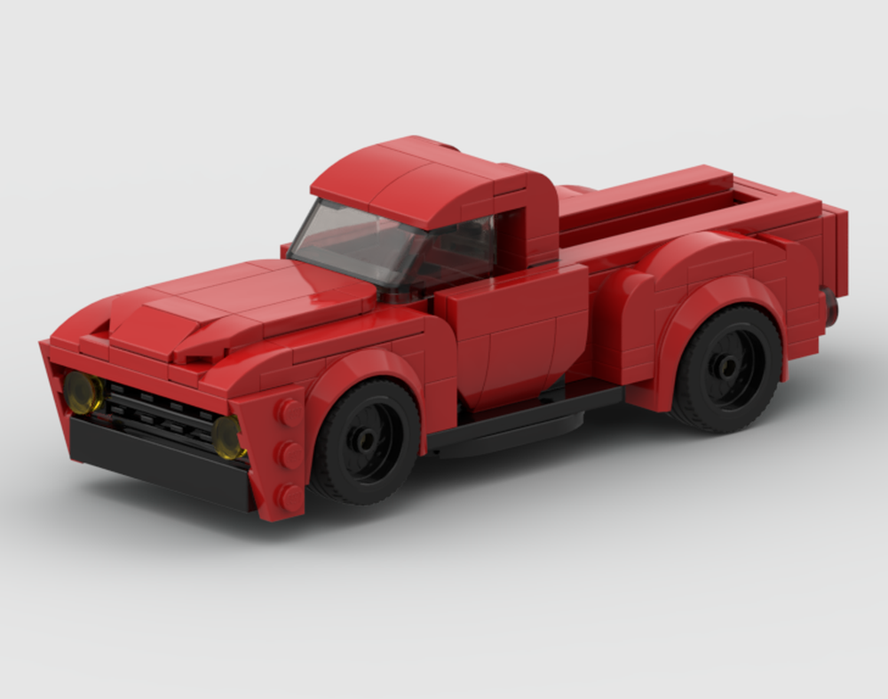 LEGO MOC-245796 Ford f100 speed champions by FinnBuild | Rebrickable - Build with LEGO
