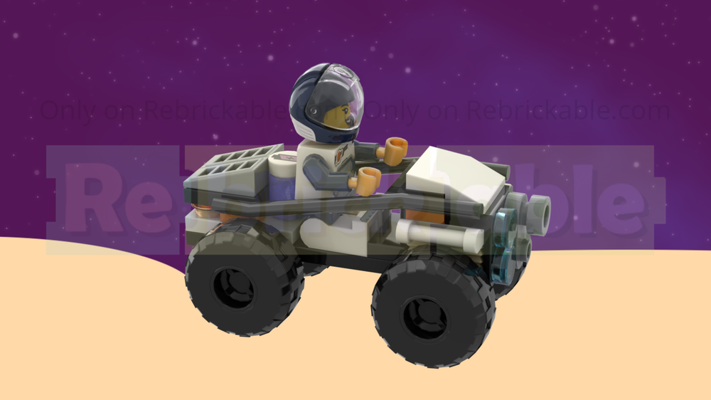 LEGO MOC City Space: Space Buggy by watson.lego | Rebrickable - Build ...
