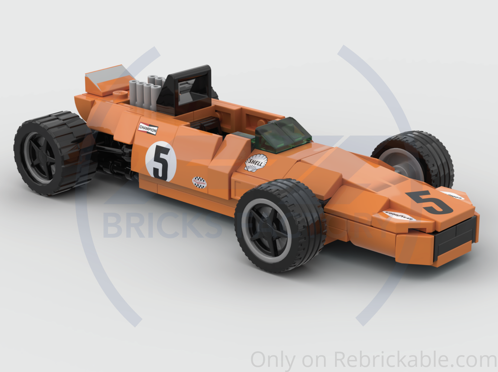 LEGO MOC F1 McLaren M7A by Pit Lane Bricks Factory | Rebrickable ...