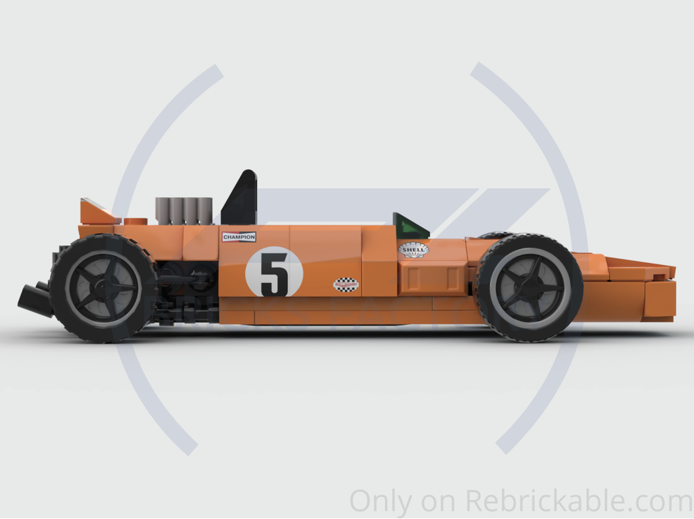 LEGO MOC F1 McLaren M7A by Pit Lane Bricks Factory | Rebrickable ...