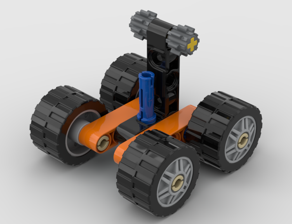 LEGO MOC Small motorcycle car by CrazyCupcakeGwi | Rebrickable - Build ...