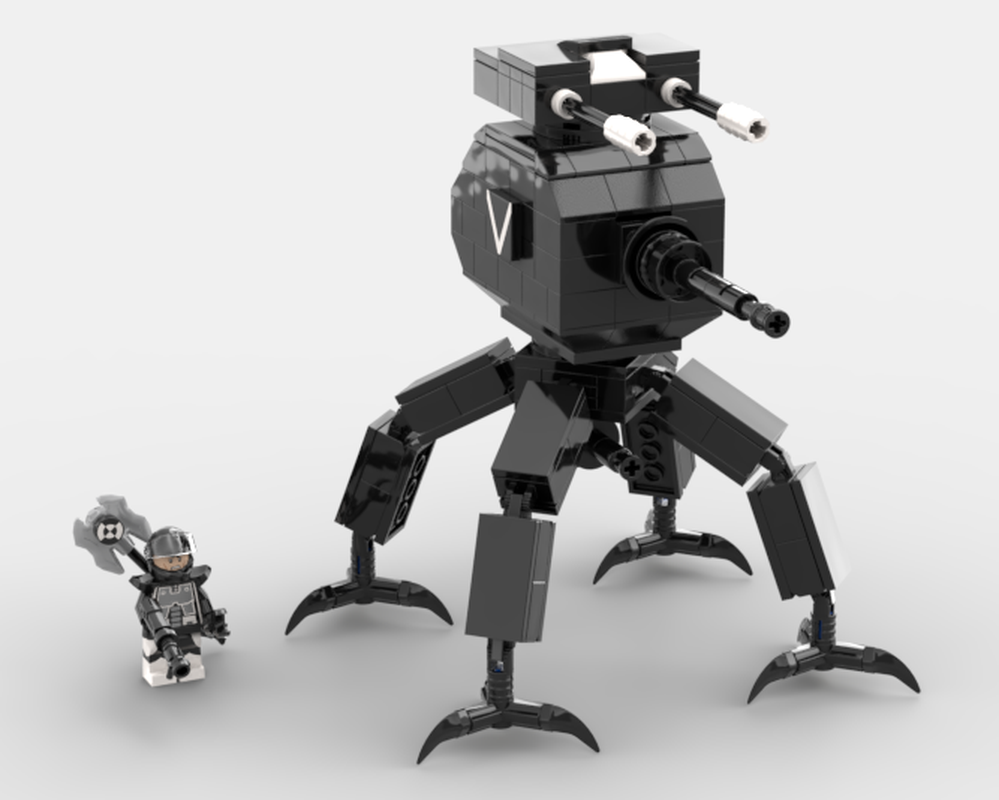 LEGO MOC Viurs Turret Spider 1 Max - Walking Machine by Viurs ...