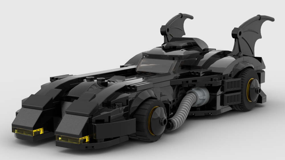 Lego Moc Batmobile Moc By Seager Rebrickable Build With Lego