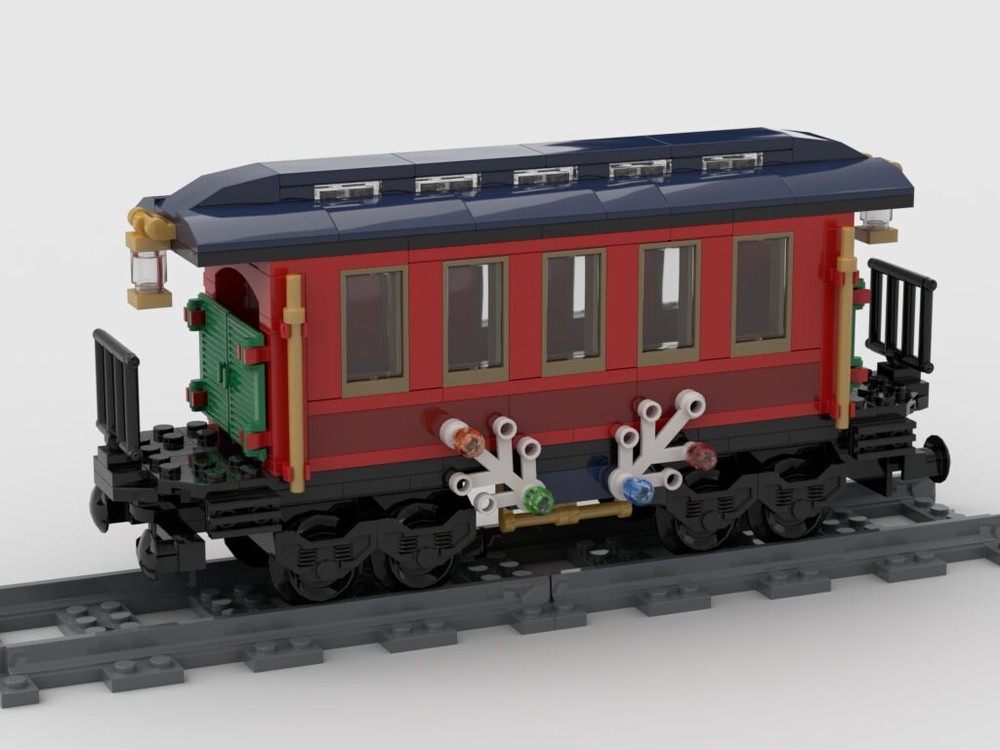LEGO MOC-245871 Train Coaches for 10254 Winter Village Train by ...
