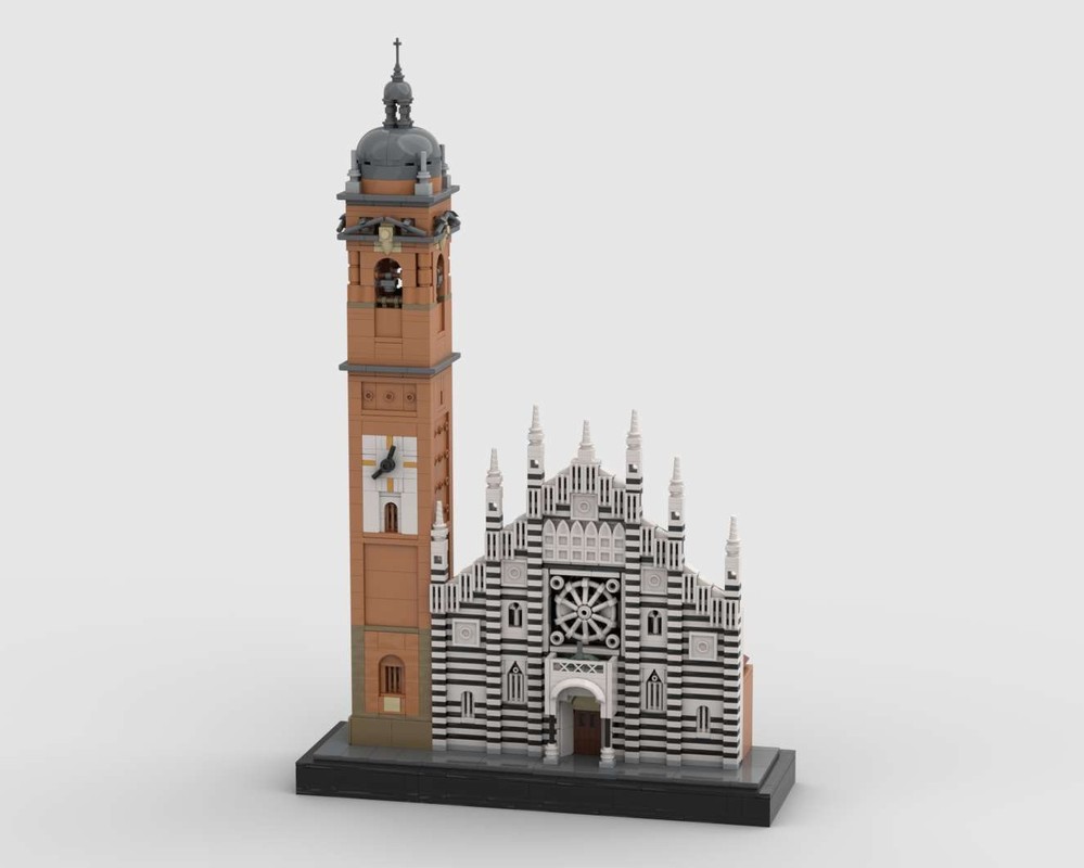 LEGO MOC-245878 Duomo di Monza facade by tralux21 | Rebrickable - Build ...