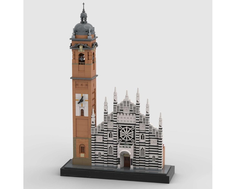 LEGO MOC Duomo di Monza facade by tralux21 | Rebrickable - Build with LEGO